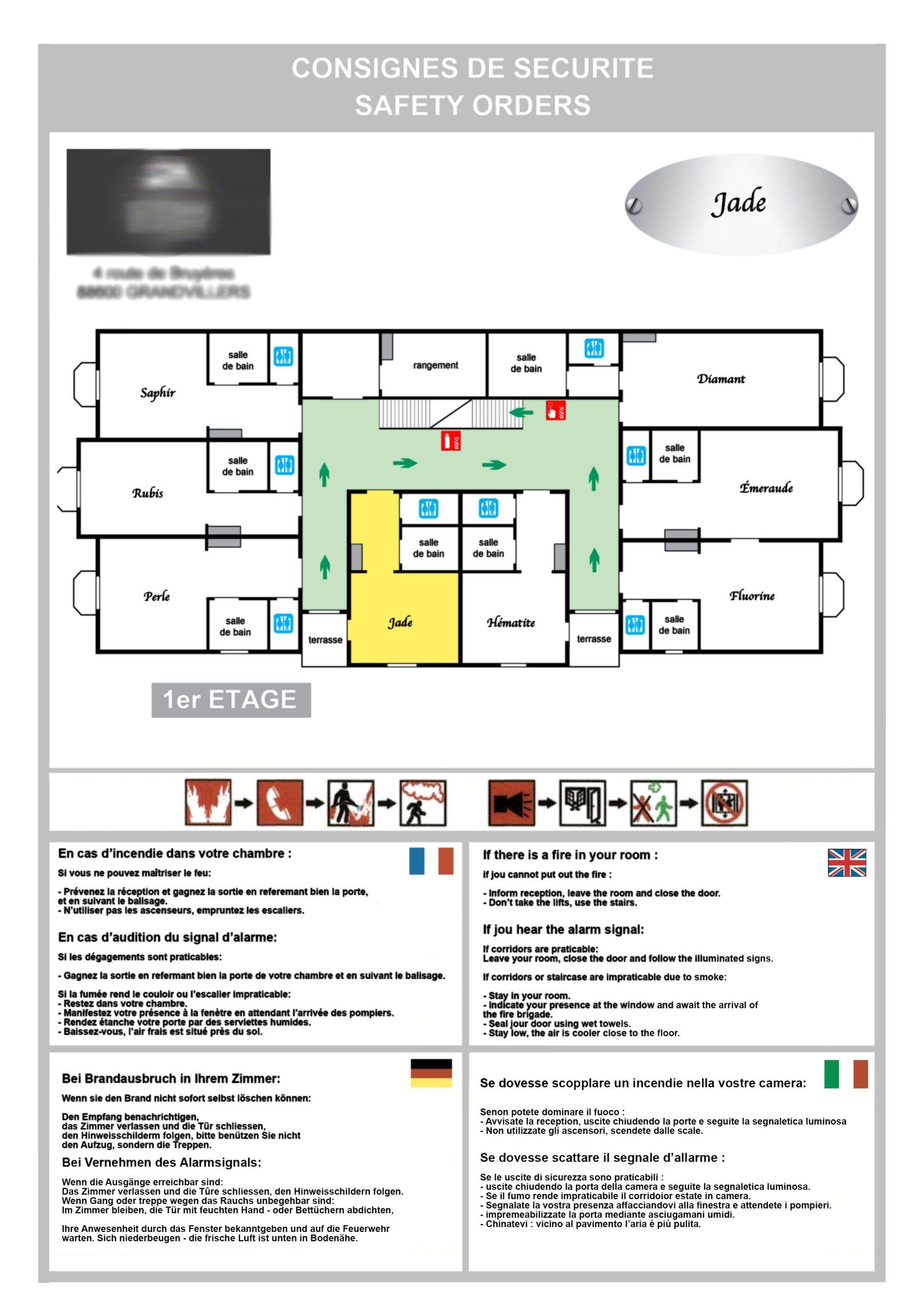 Signalétique - Odile Extincteurs