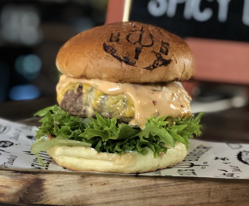 Hell´s Burger - Varberg - Meny