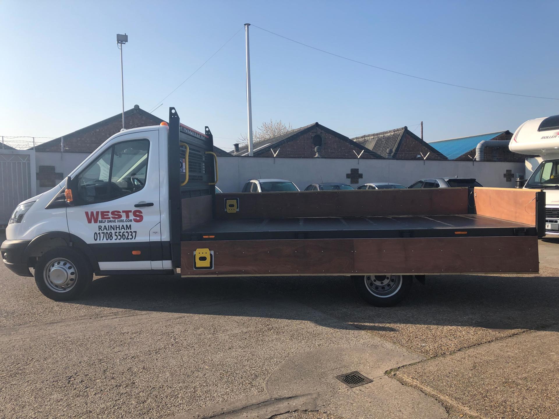 4m Dropside Van Hire | Flatback Van Rental in Essex - Wests Self Drive Hire