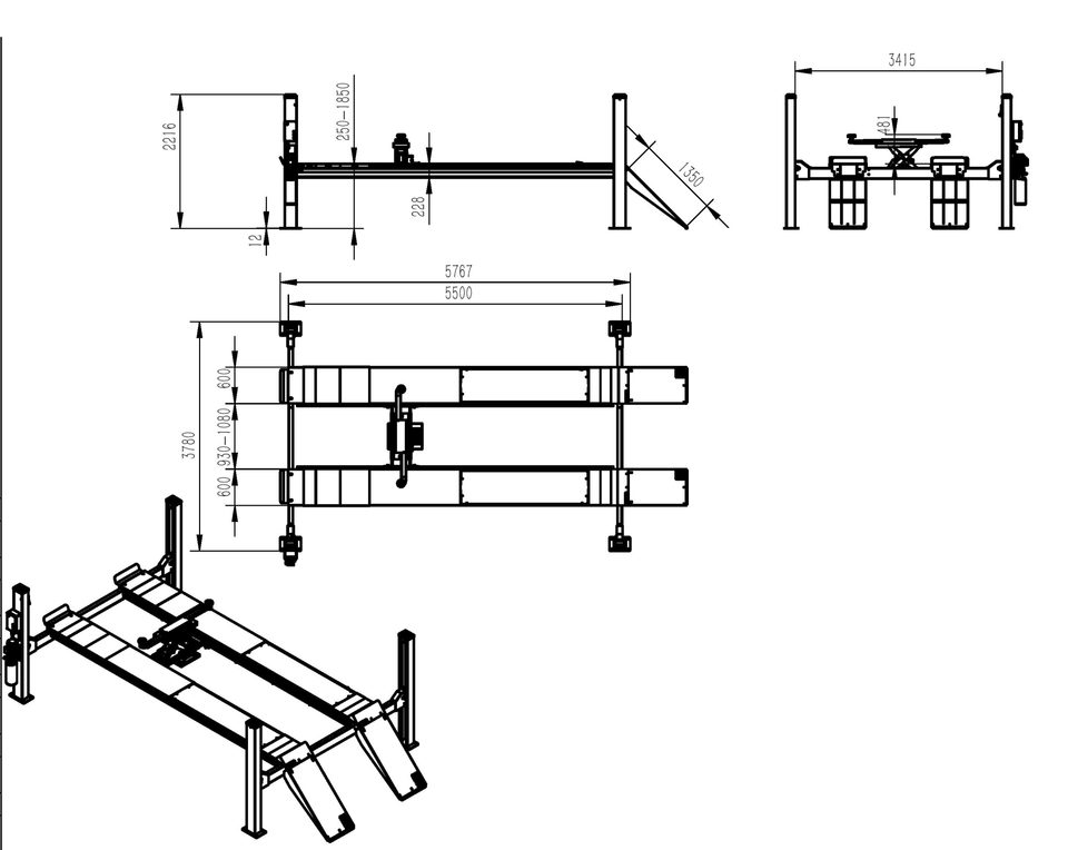 4 POST LIFT