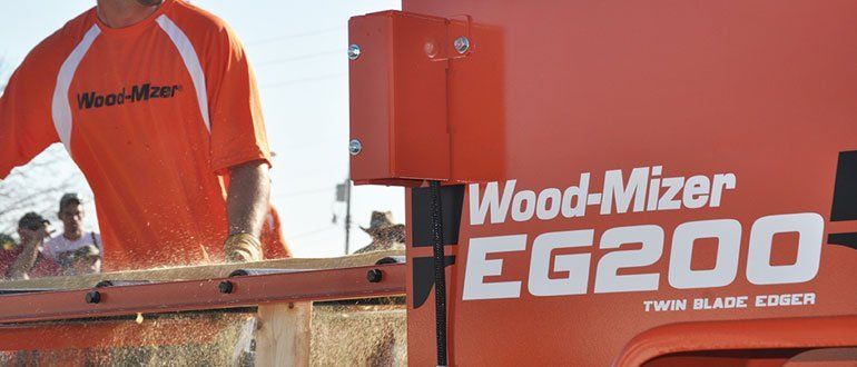 EG200 Twin Blade Edger | Wood-Mizer
