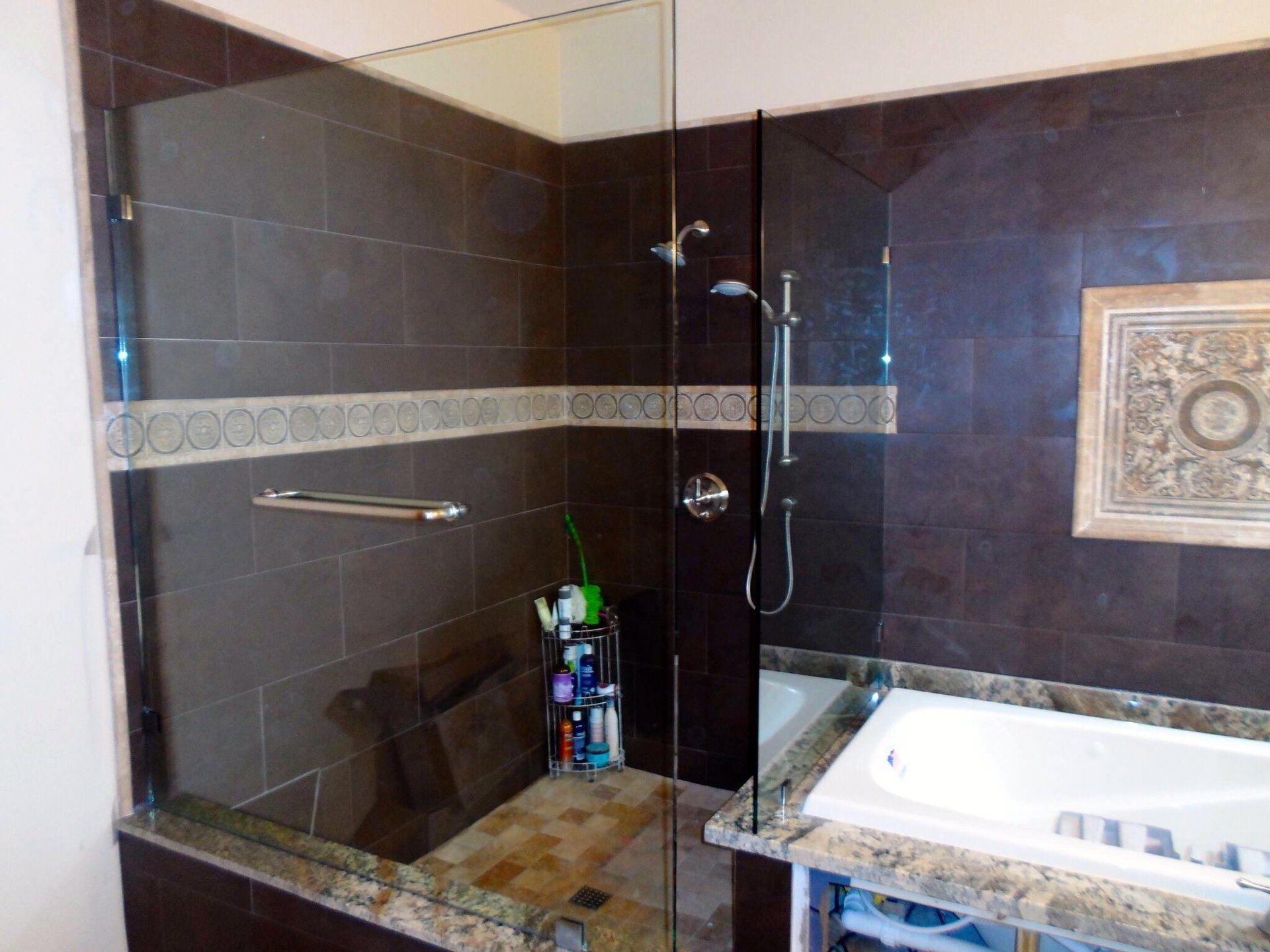 Frameless Shower Splash Guards | Superior Frameless Showers