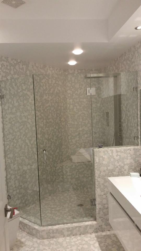 Neo Angle Frameless Showers | Superior Frameless Showers