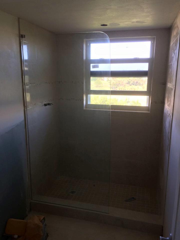 Frameless Shower Splash Guards | Superior Frameless Showers