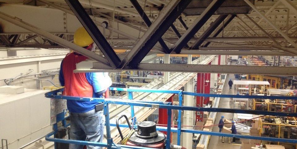 Rafter and Ceiling Cleaning | Phoenix Industrial Cleaning