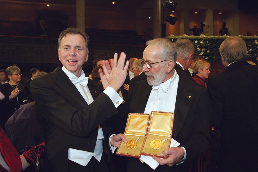 J Robin Warren and Barry J Marshall