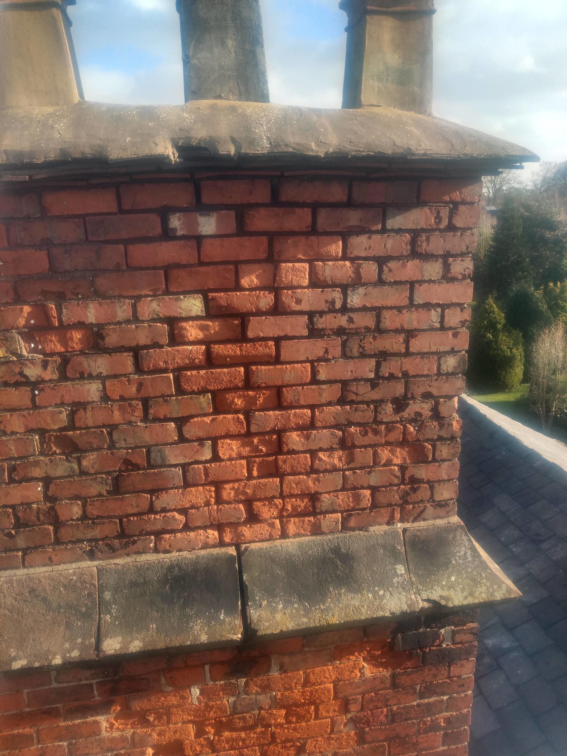 Examples of Repointing and Brickwork