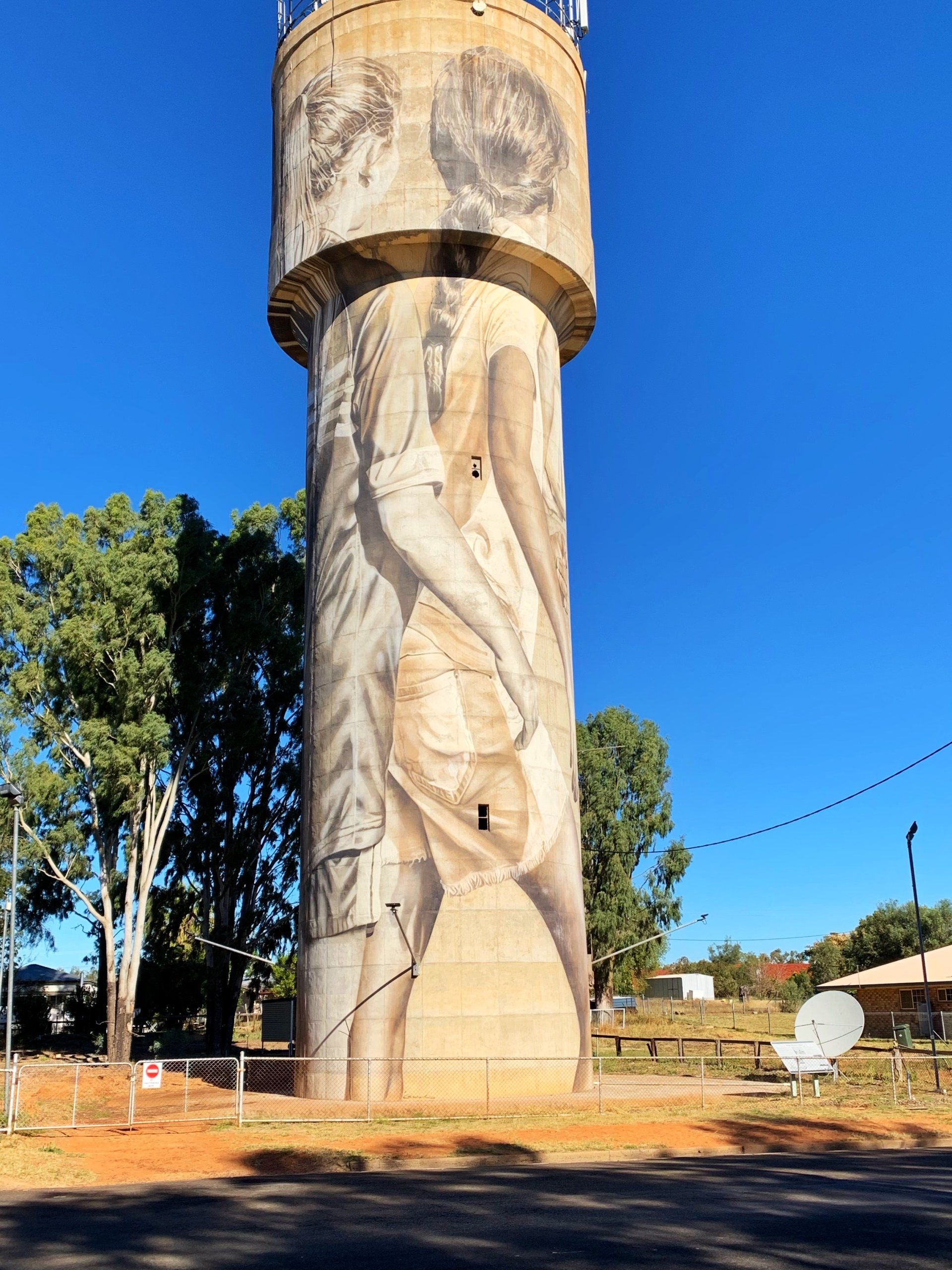 Charleville Water Tower Art