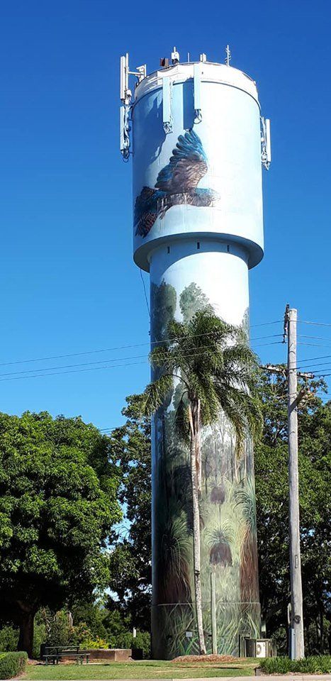 Kallangur Water Tower Art