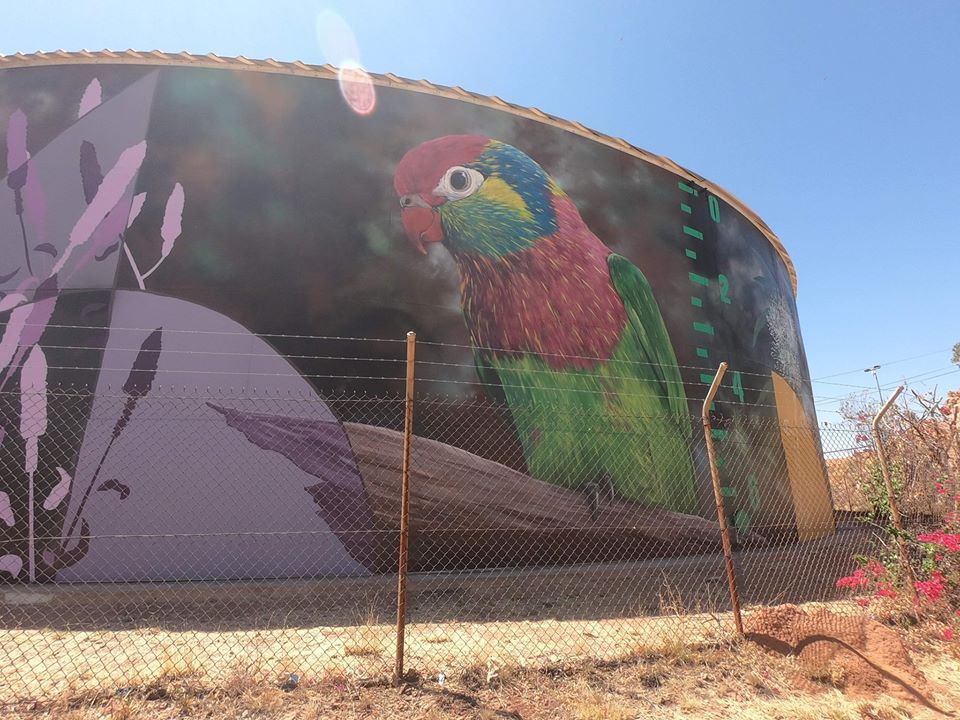 Mount Isa Water Tank Art