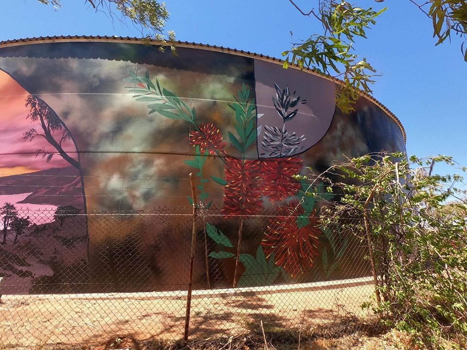 Mount Isa Water Tank Art
