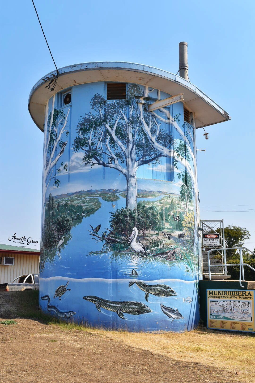 Queensland Water Tower Art Locations
