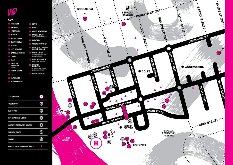 Benalla Street Art Town