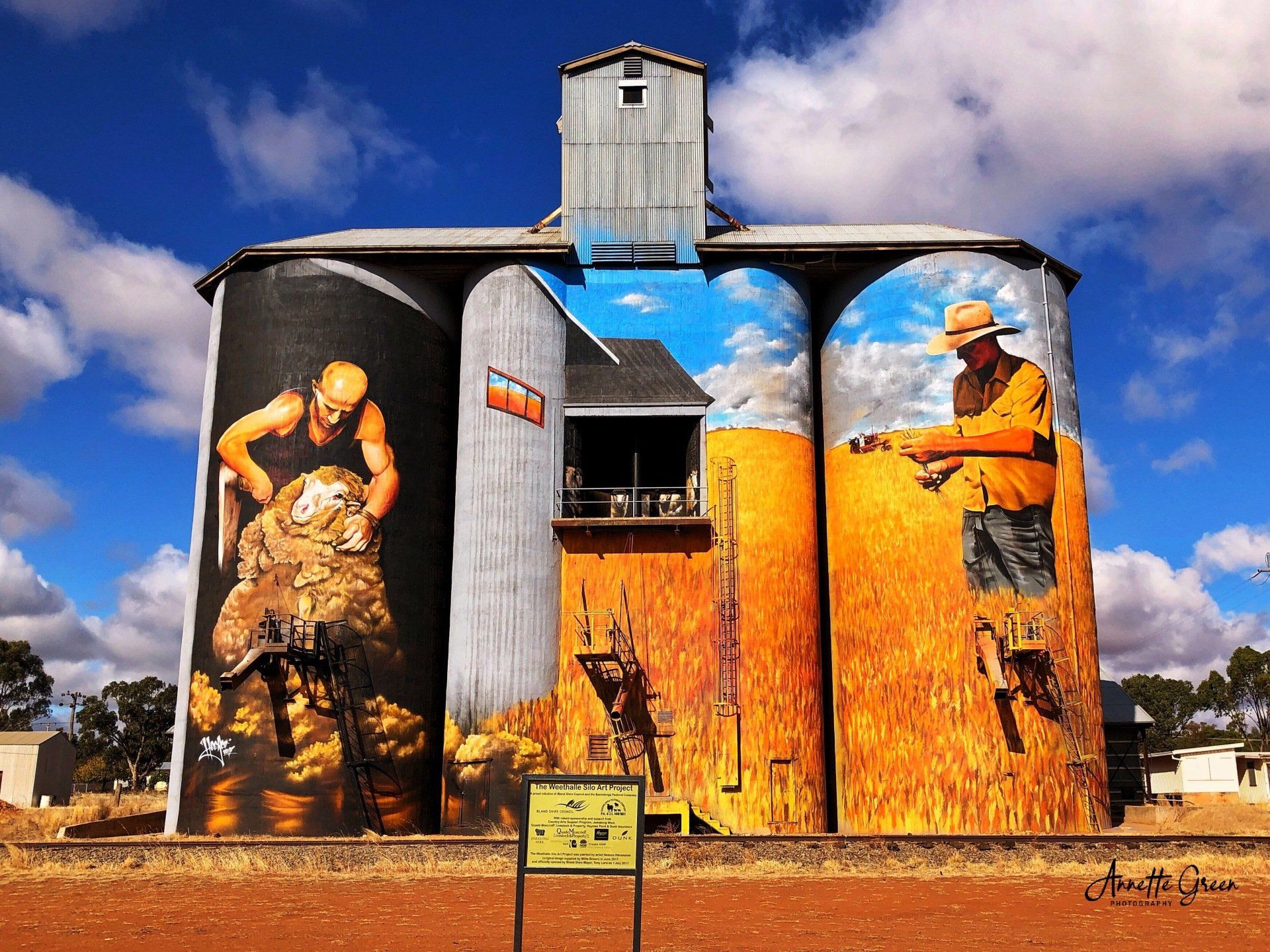 New South Wales Silo Art Locations