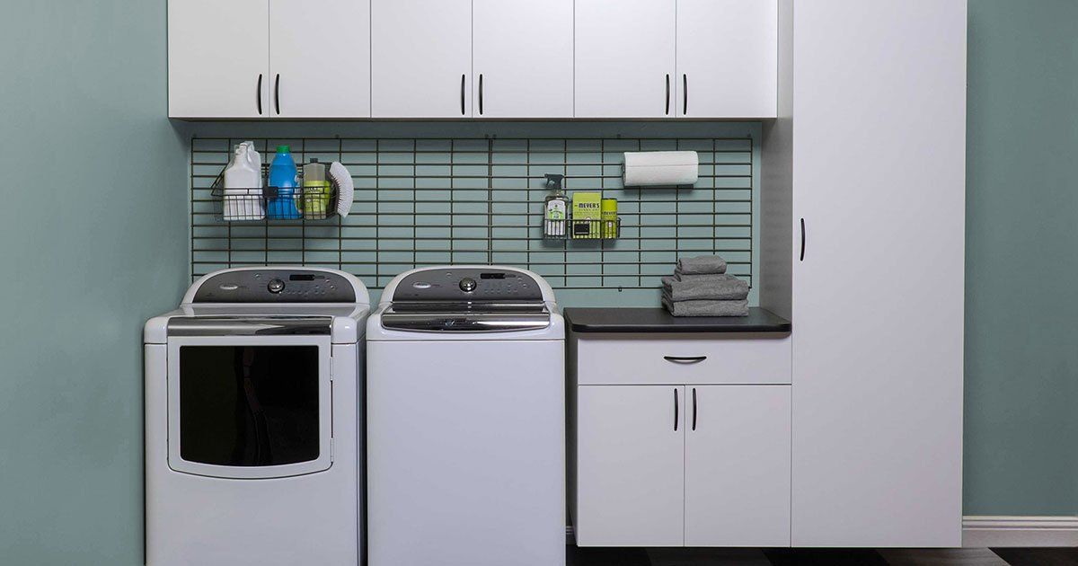 Laundry Room Storage Cabinets | Laundry Organization Accessories