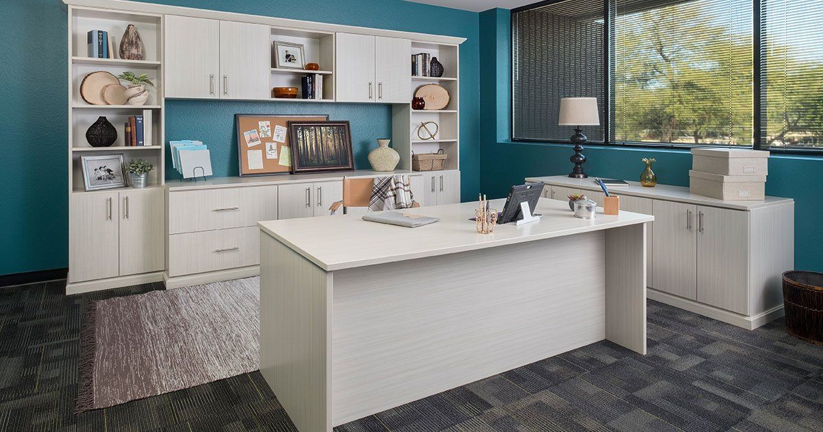 Home Office Design Tampa | Custom Home Office Organization and Installation