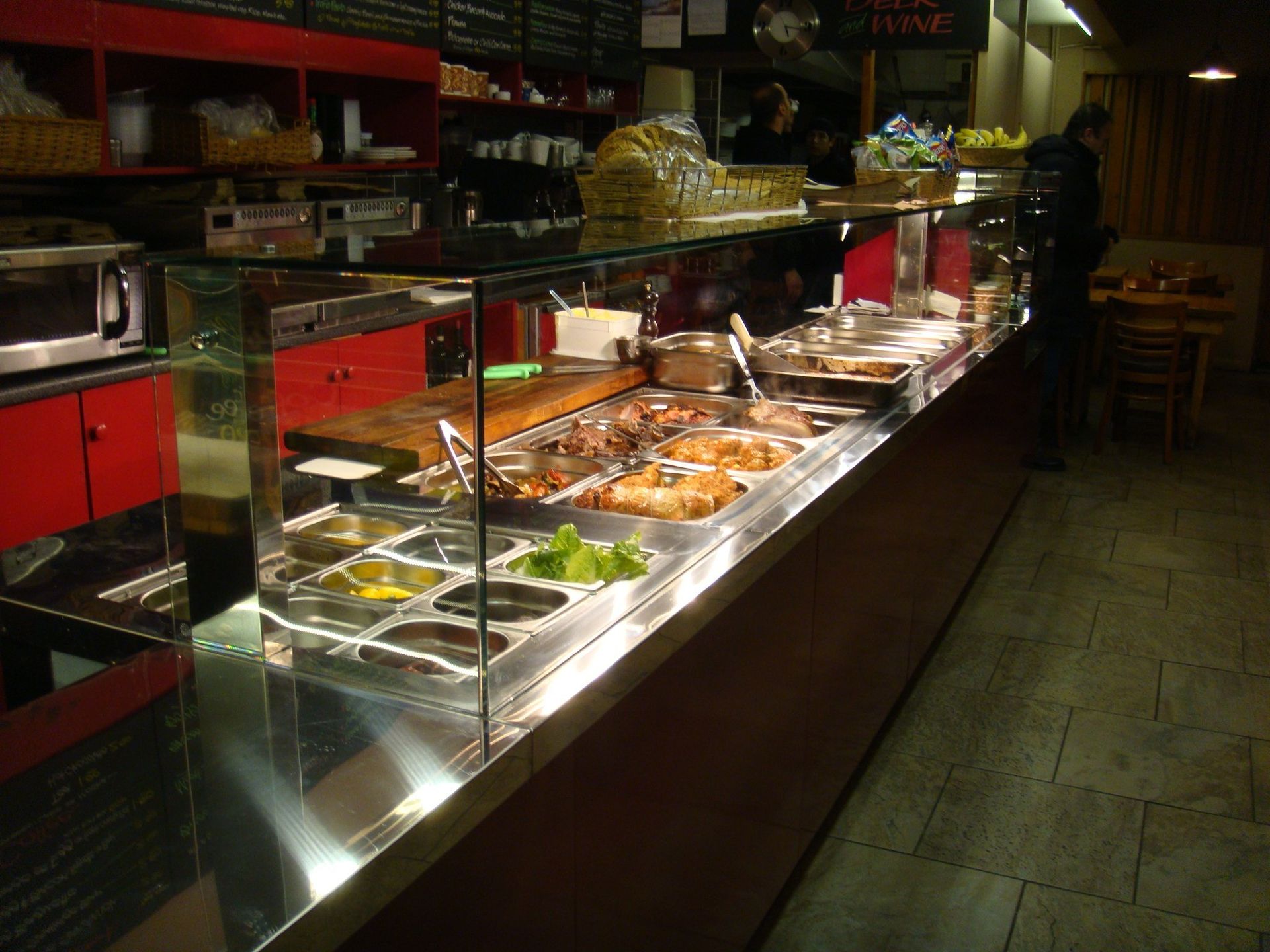Hot & cold servery counters in London, UK