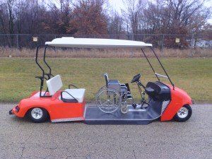 ADA Handicap Wheel Chair Accessible Golf Carts