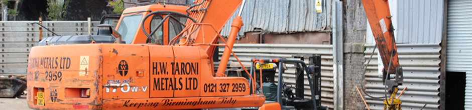Metal recycling by H.W Taroni Metals Ltd