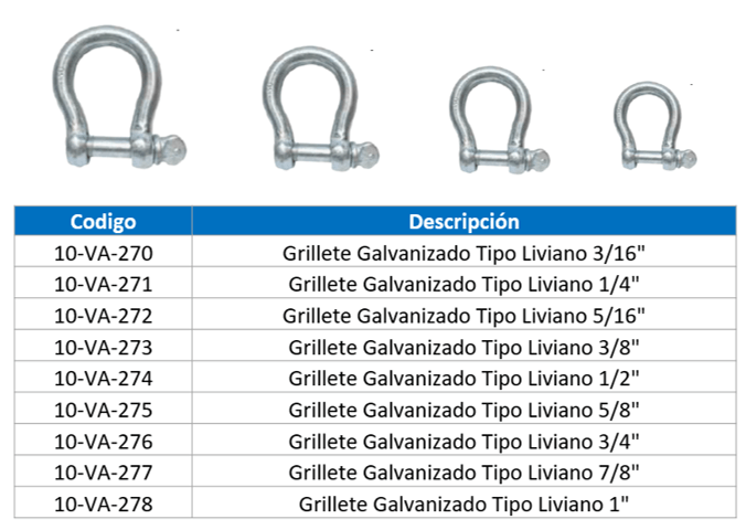 Grilletes