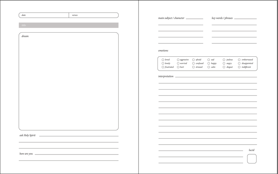 Dream Journal - Helps you break down and better interpret dreams