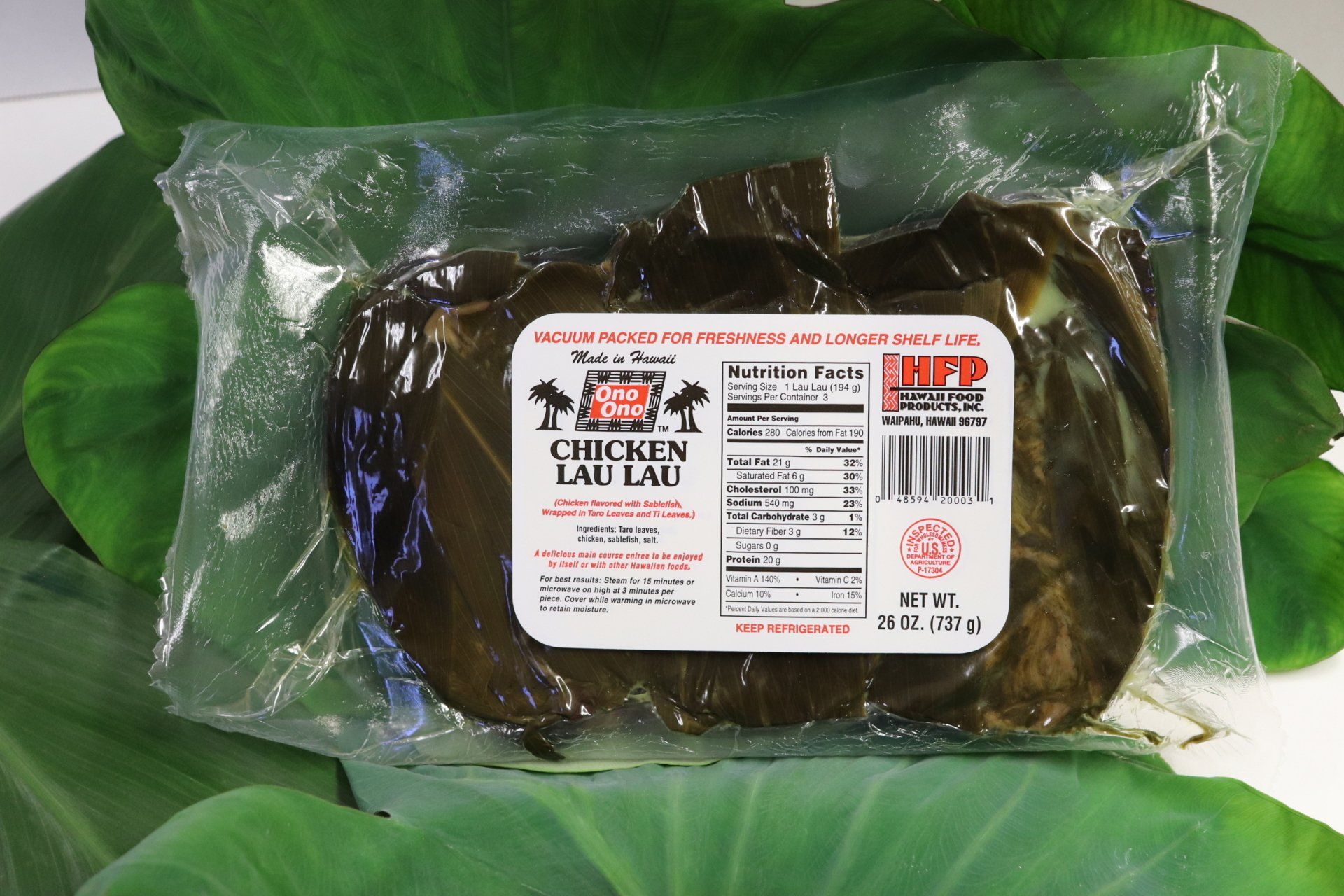 Laulau | Waipahu, HI | Hawaii Food Products Inc