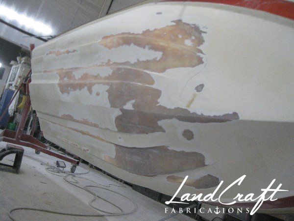 Boat Restoration Photos Before and After – LandCraft Marine
