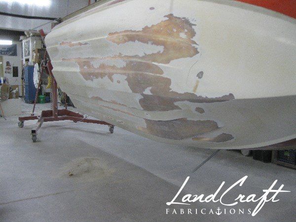 Boat Restoration Photos Before and After – LandCraft Marine