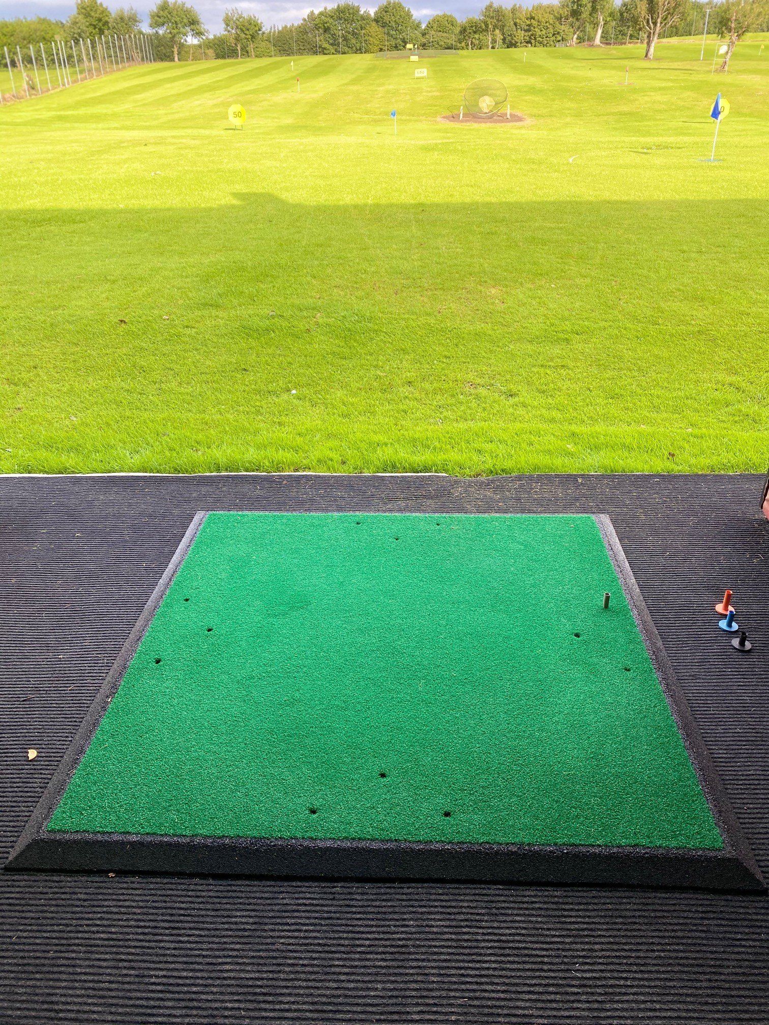 Modern driving range | Moor View Golf Centre Ltd