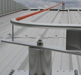 Professional Roofsafe fall arrest systems in central Scotland