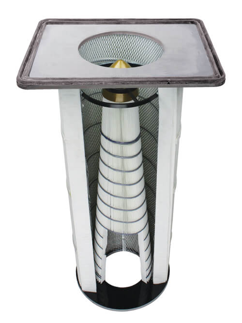 Hemipleat Gold Cone Filter Cartridges