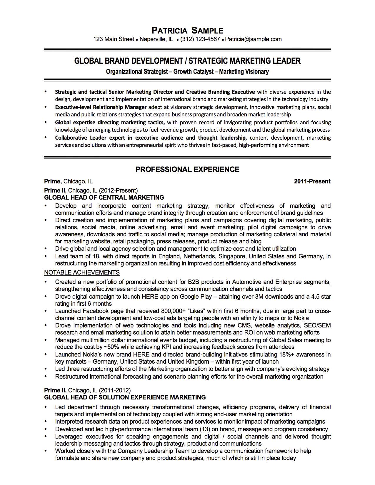 Chicago Resume Expert Resume Samples Chicago Resume Expert