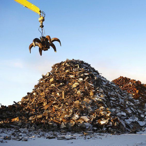 Scrap metal recycling at Mellor Metals