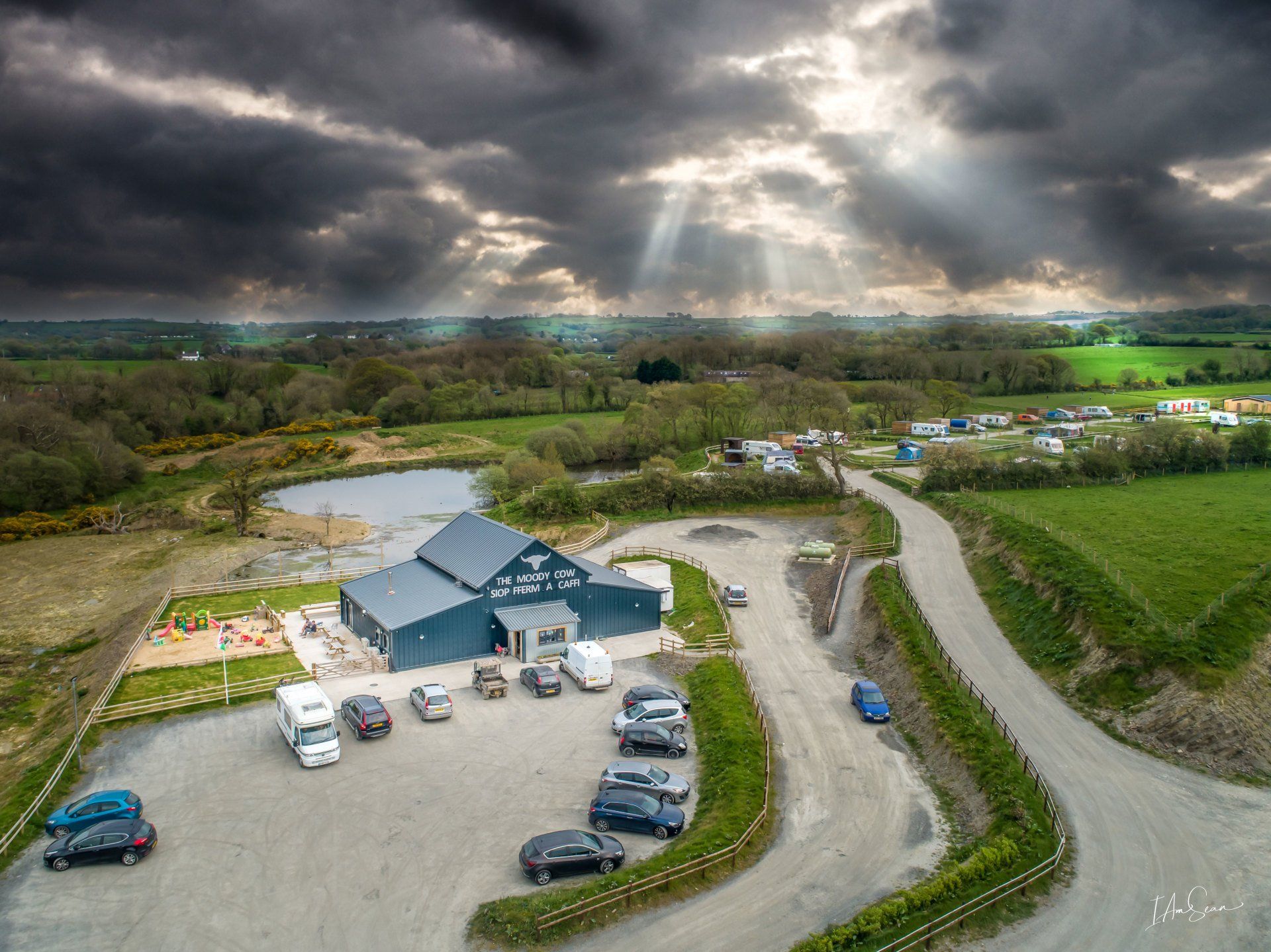 Online booking for Bargoed Farm Caravan, Camping and Glamping Park