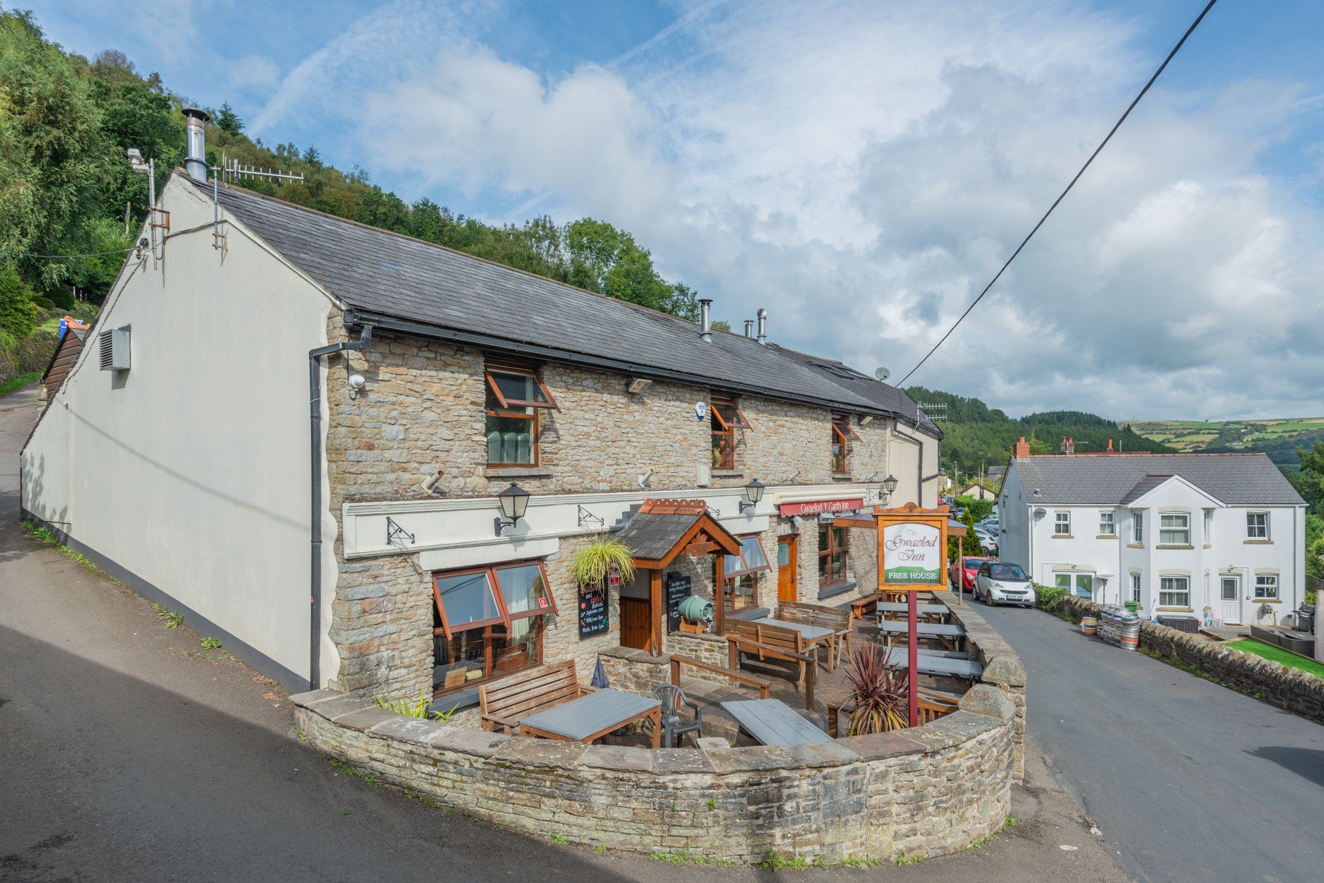 The Gwaelod Y Garth Pub in Cardiff, Wales