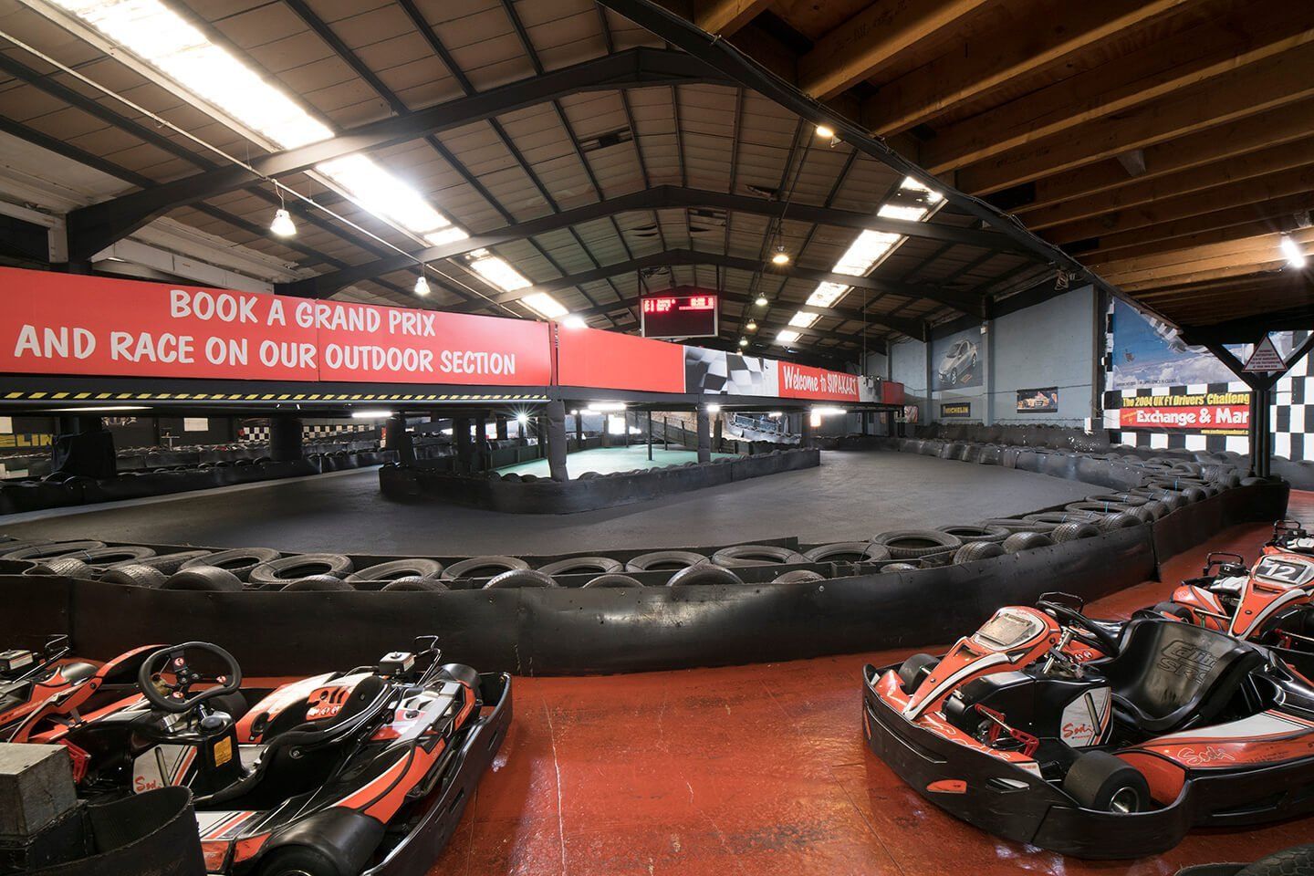 Thrilling go kart race track | SUPAKART
