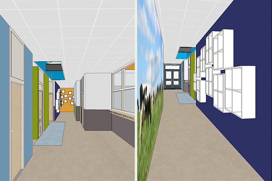 interieurarchitectuur, 3D ontwerp- en tekenwerk en 3D visualisaties