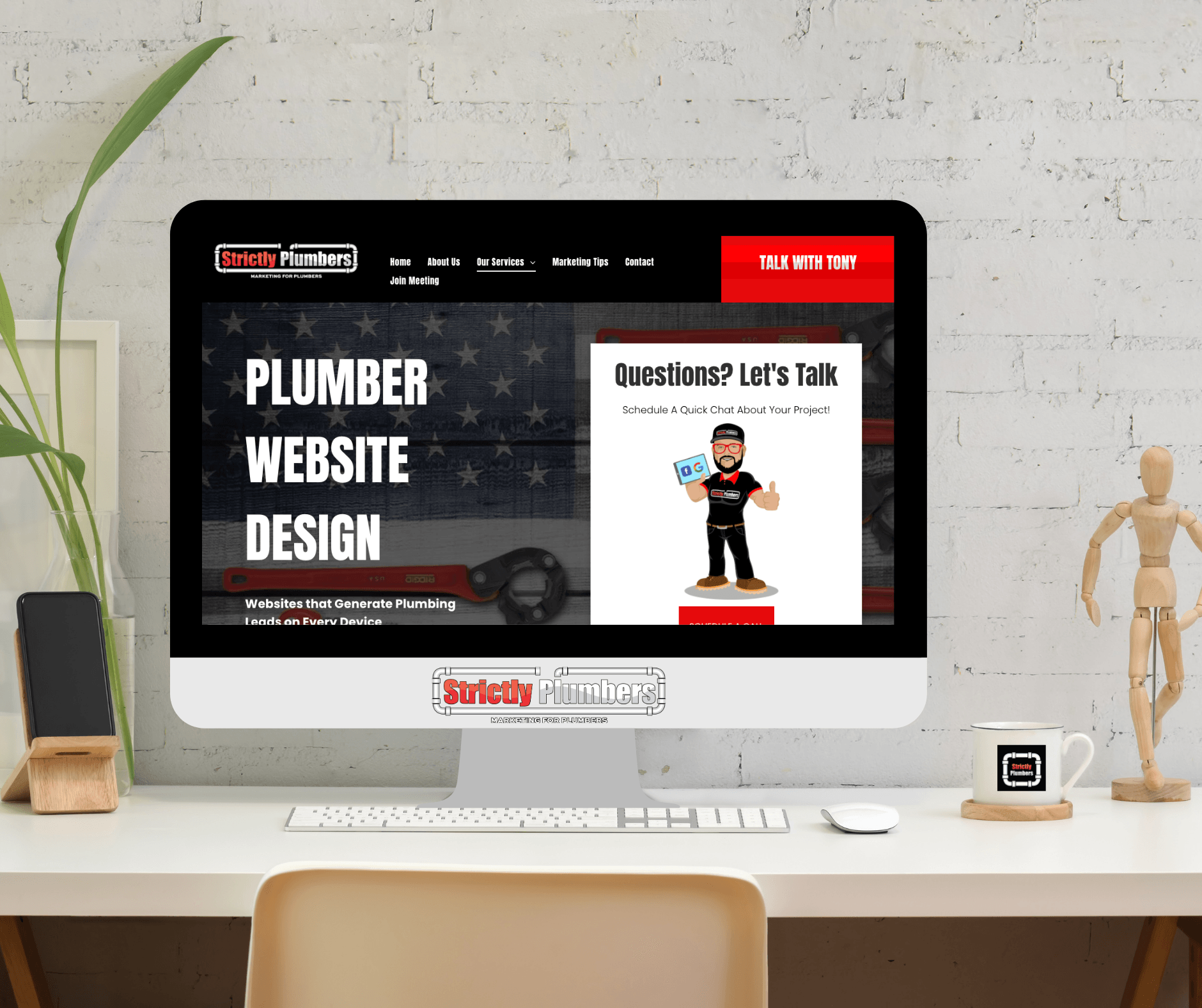 Plumber Website Design That Works - Strictly Plumbers Marketing