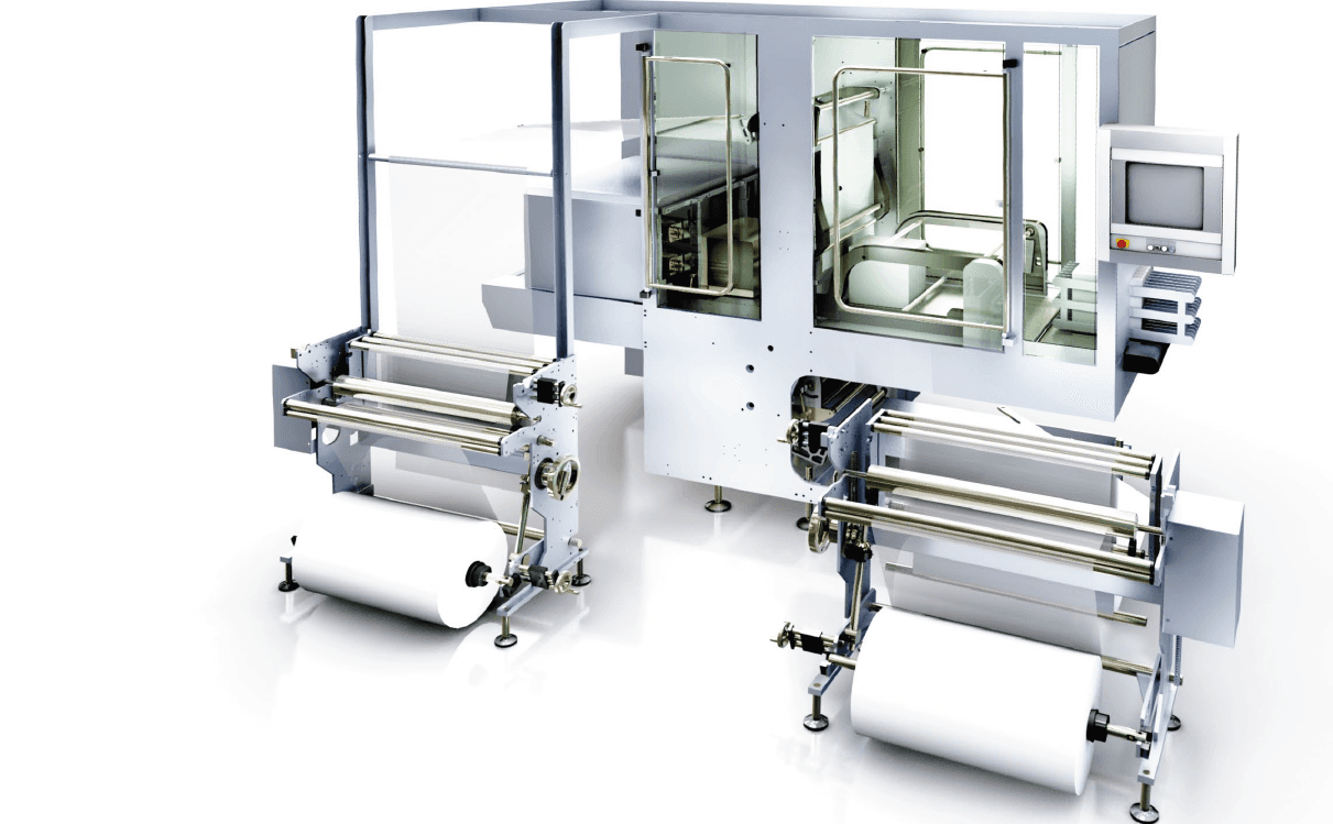 Casepack en folie bundel machines van Meurer