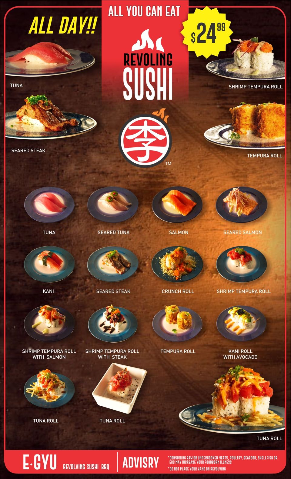 E-Gyu BBQ Revolving Sushi & BBQ