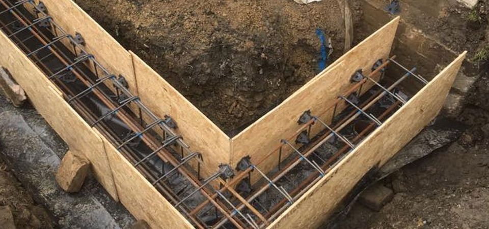 Traditional strip footings | Secure Piling Solutions Ltd