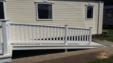 Caravan and lodge decking