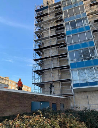 Steigerverhuur inc. opbouwen en afbouwen | Petersen Steigerverhuur B.V.