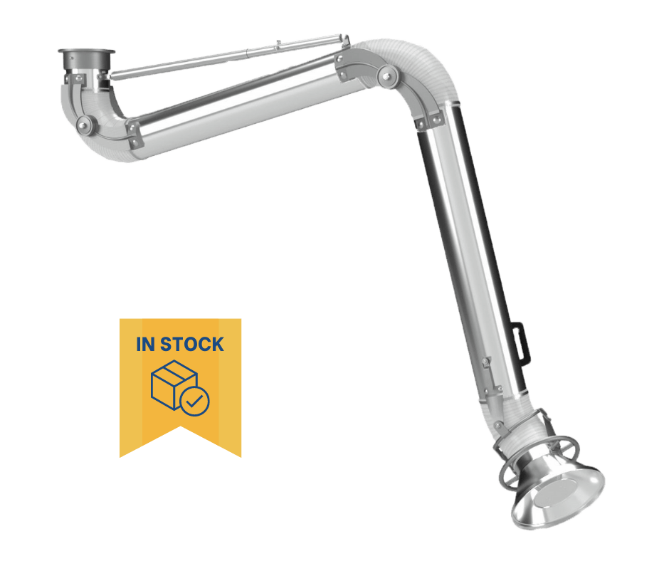 Stainless Steel Fume Arms | IAP Air Products
