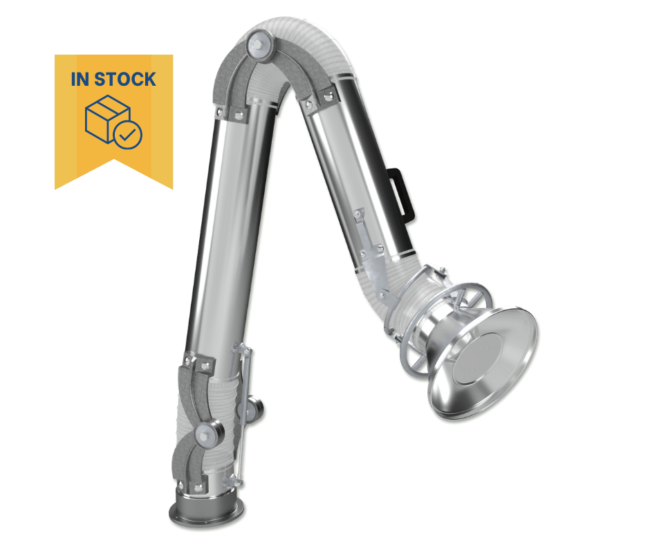 Stainless Steel Fume Arms | IAP Air Products