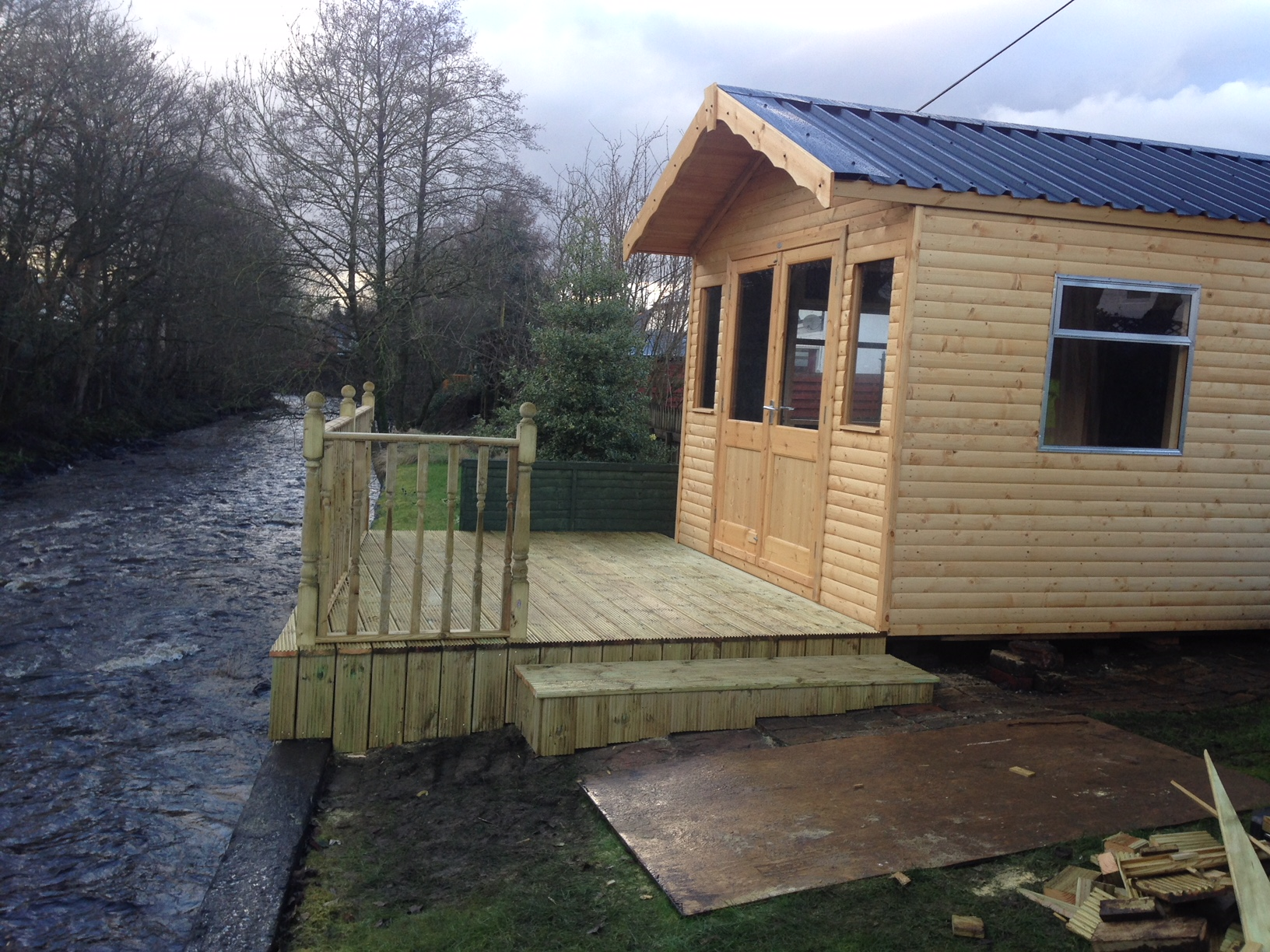Bespoke timber buildings at J & W Milligan
