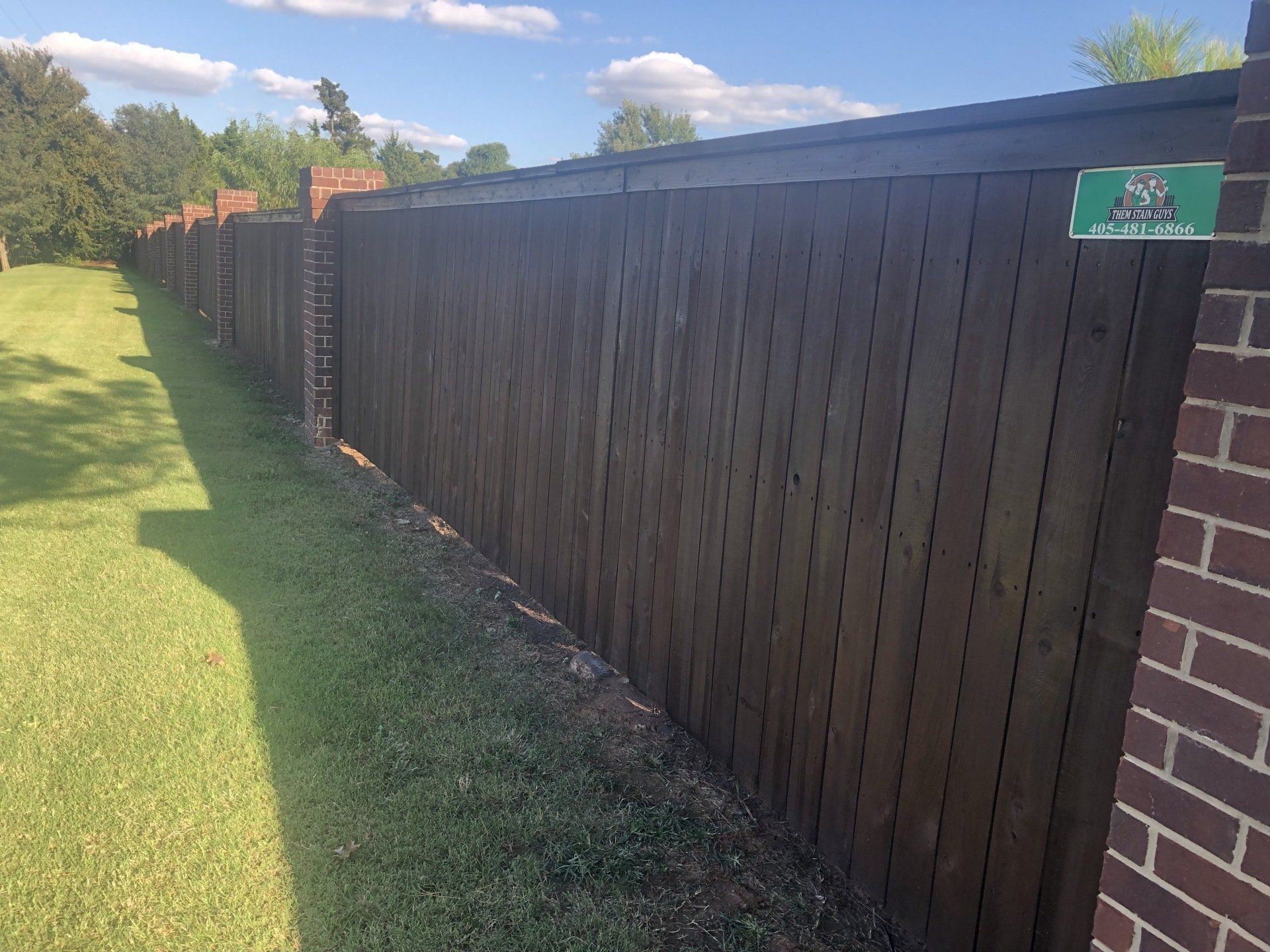 Exquisite Fence & Wood Stain Service | Oklahoma City, OK | Them Stain Guys