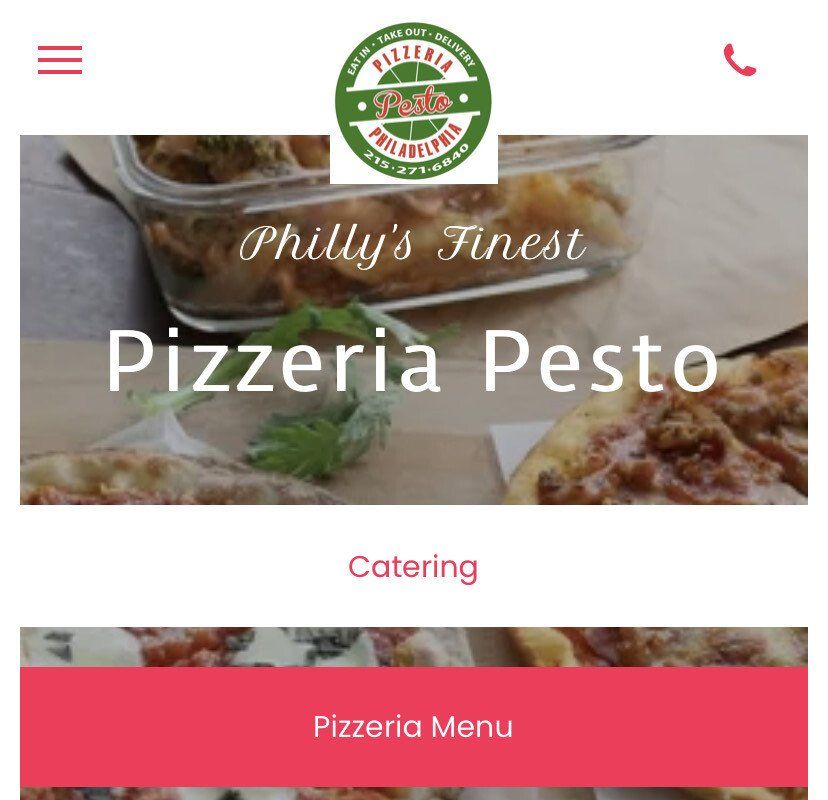 Pizzeria Pesto Philadelphia - South Philly Pizza, Sandwiches, Lunch ...