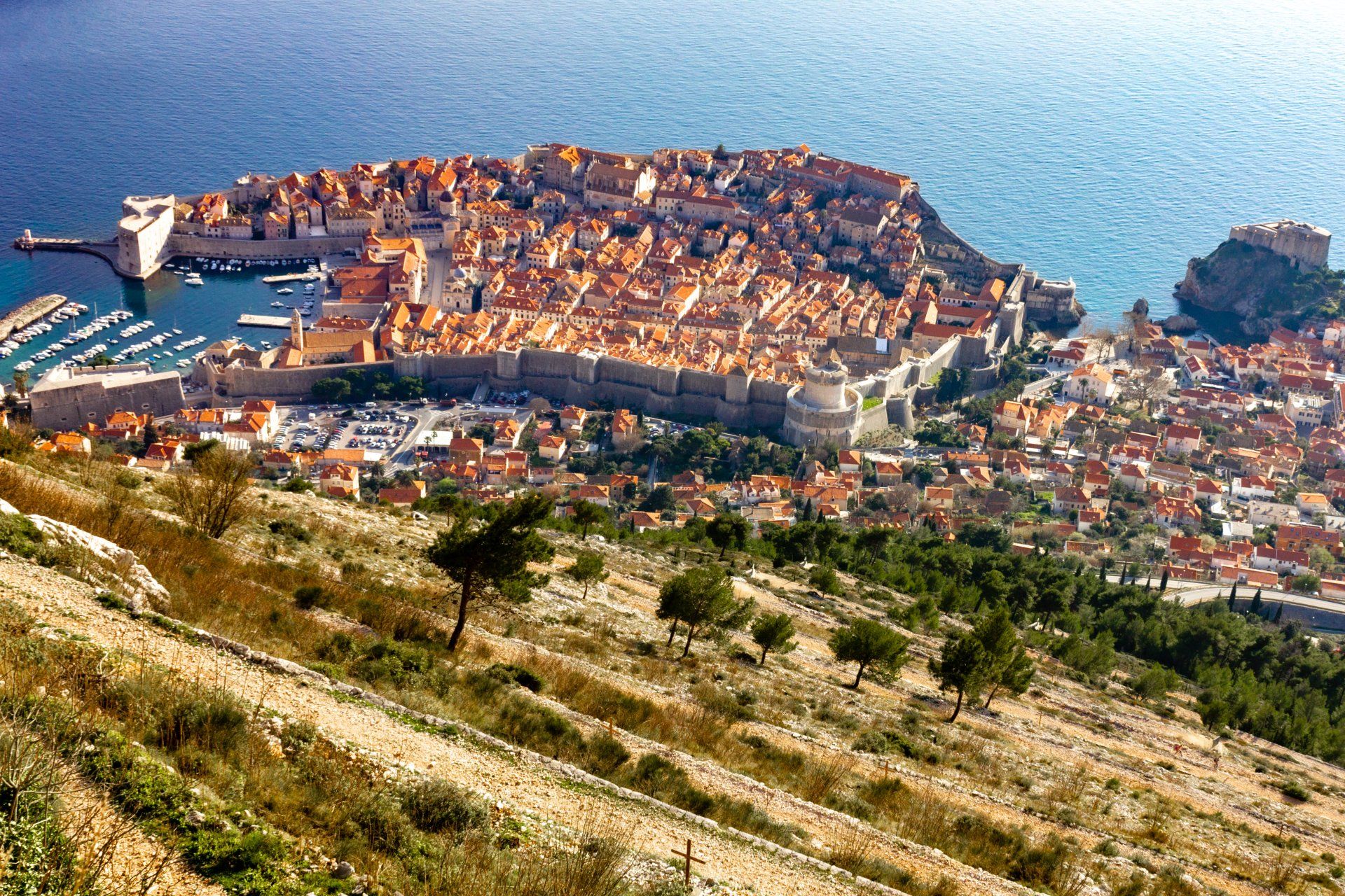 Sunset Hiking Tour To Fort Imperial Dubrovnik Croatia - Guided Tour