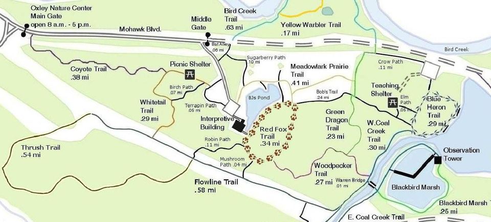 Oxley Nature Center Trails